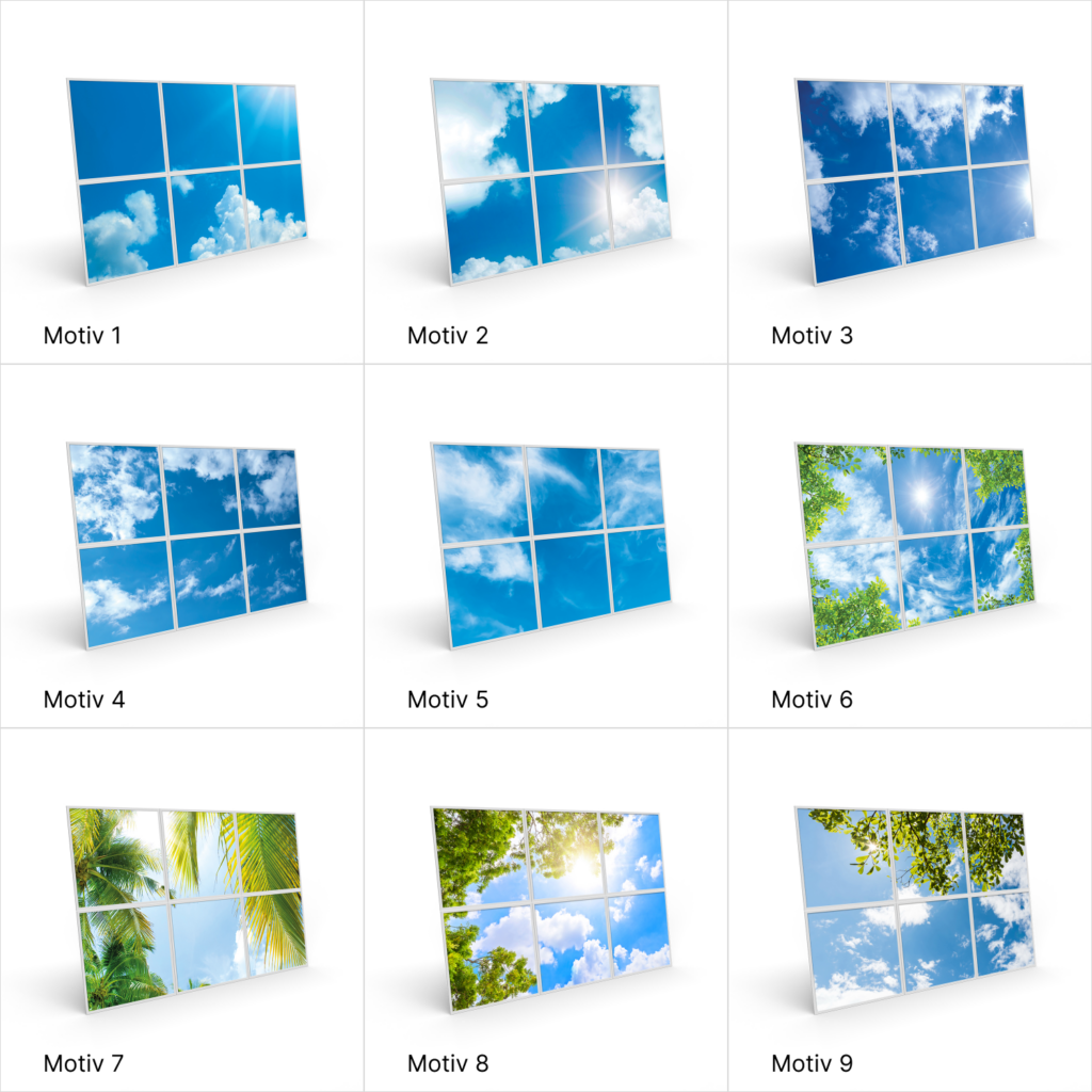 LED Himmel Decke – LED-Wolkendecke für natürliche Beleuchtung