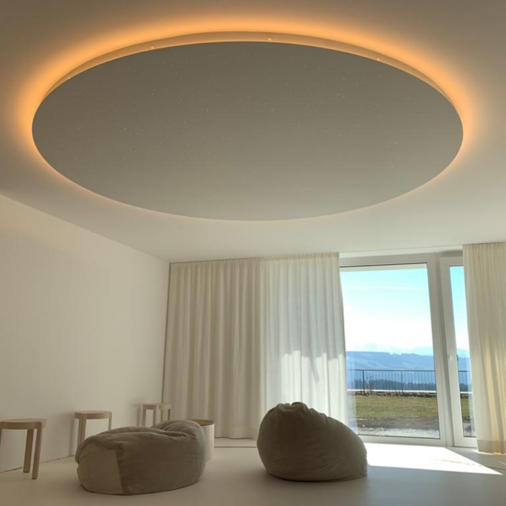 Deckensegel LED, Kreis - Lichtdekor.de