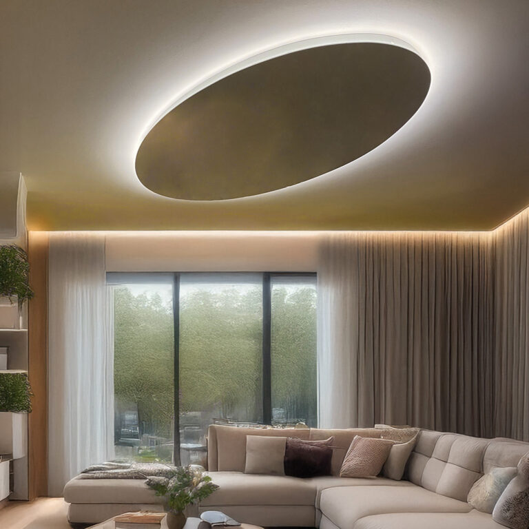 Indirekte Beleuchtung Decke – LED-Deckensegel | Lichtdekor