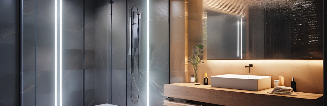 Maßgefertigte LED-Leisten für Ihre Dusche und Bad